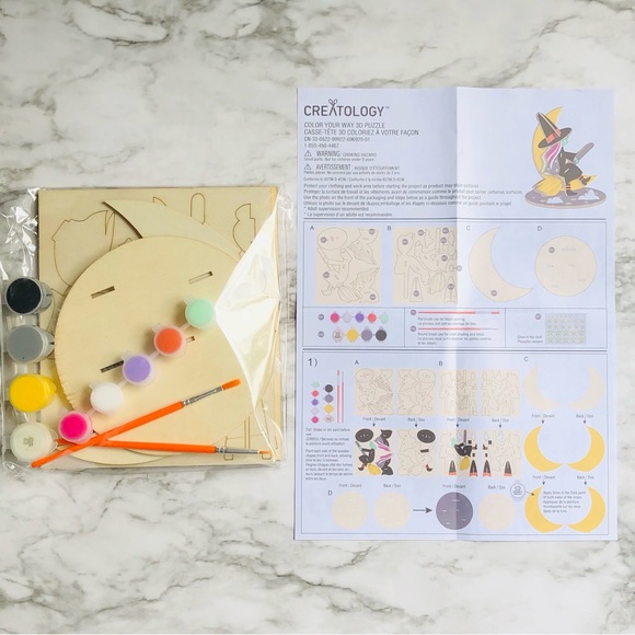 Creatology | Toys | Halloween Creatology Color Your Way 3d Puzzle 2 Pk ...
